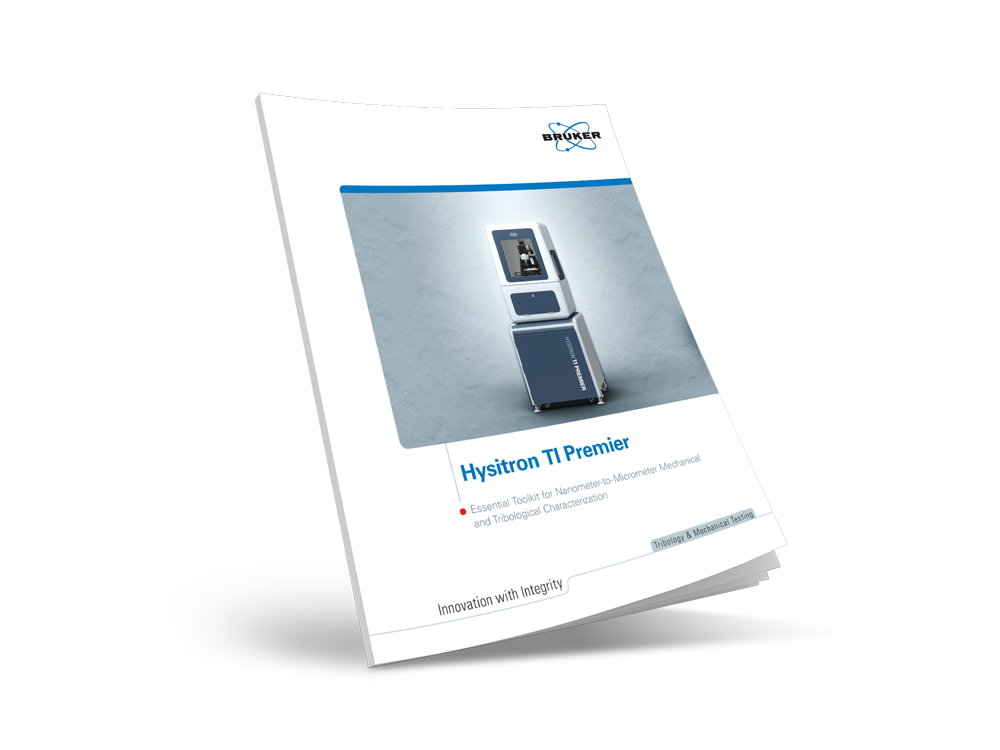 Hysitron TI Premier Brochure [PDF] | Bruker