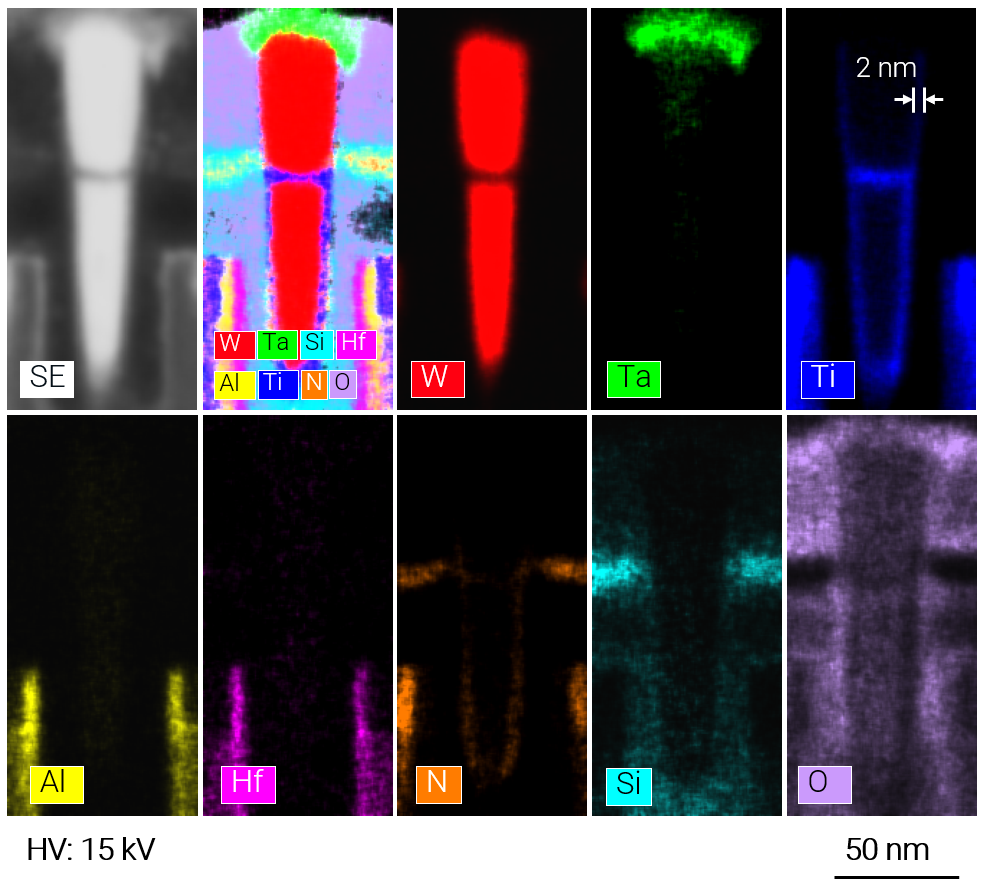 Ultra-High Spatial Resolution EDS SEM of Semiconductor Devices | Bruker