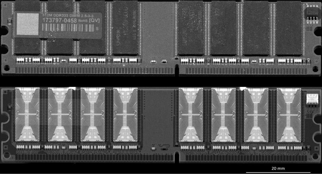 Elemental Distribution Analysis of Electronic Components using a ...