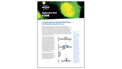 Free PDF: Assembling Protein-Mediated DNA Bridges and Measuring ...